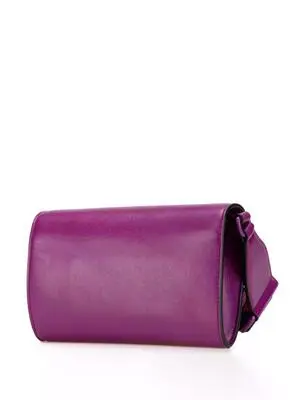 Gucci Leather Horsebit 1955 Web Crossbody Bag - Purple