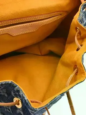 LOUIS VUITTON 2006 Monogram Denim Backpack