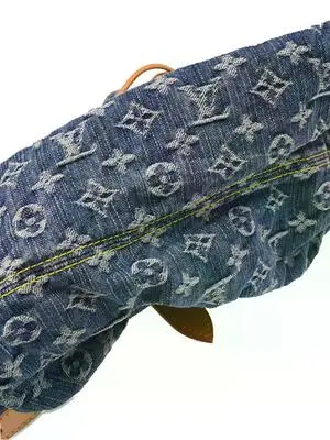 LOUIS VUITTON 2006 Monogram Denim Backpack