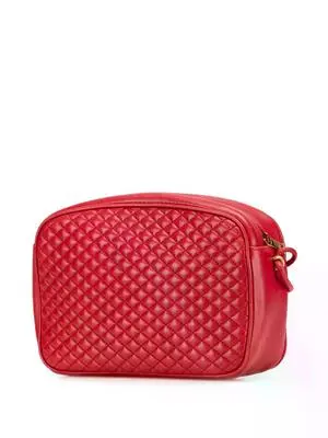 Saint Laurent Pre-owned Quilted Lambskin Victoire Camera Bag - Red