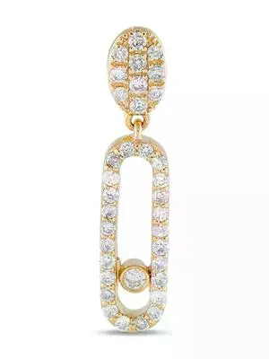 LB EXCLUSIVE 14k Yellow Diamond Drop Earrings