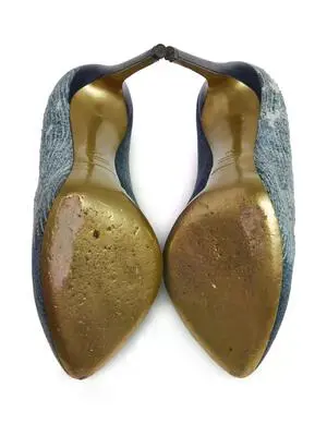 Dolce & Gabbana 130mm Denim Pumps