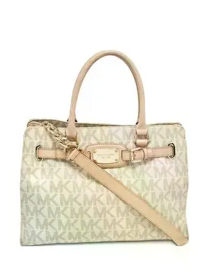 Michael Kors Monogram Leather Tote