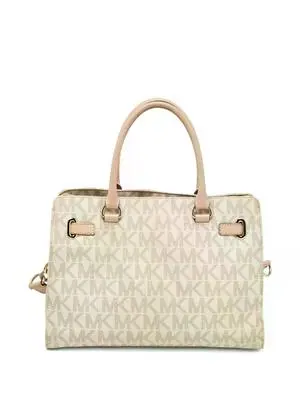 Michael Kors Monogram Leather Tote