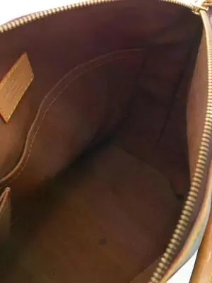 LOUIS VUITTON 2006 Lockit Handbag - Brown