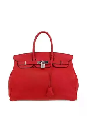 Hermès Birkin 35 Handbag - Red