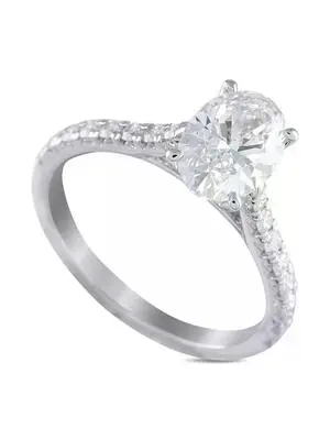 LB EXCLUSIVE 14k White Gold Diamond Ring