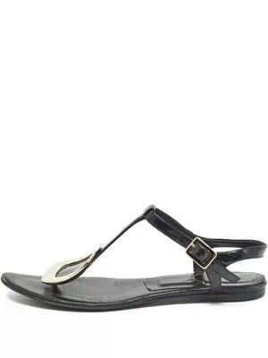 ROGER VIVIER Appliqué-detail Sandals - Black