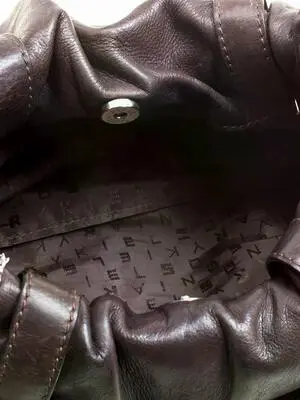 Sonia Rykiel Paris Leather Studded Shoulder Bag