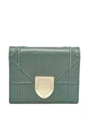 Dior Diorama Wallet - Green