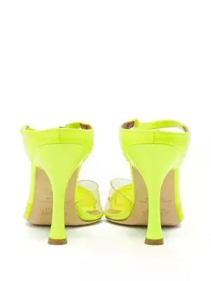 MALONE SOULIERS 100mm Transparent-panel Pointed Mules