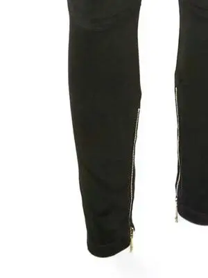 Balmain Quilted-panel Zip Track Pants