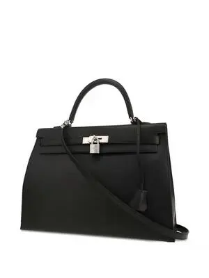 Hermès Kelly 35 Handbag - Black
