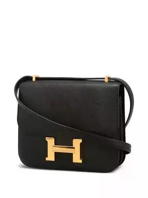 Hermès Constance Shoulder Bag - Black