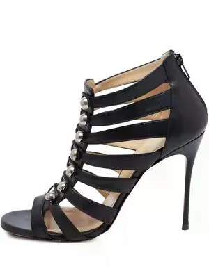 Christian Louboutin Zip Up Sandals For Women