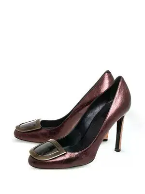 ROGER VIVIER 100mm Ecusson Pumps