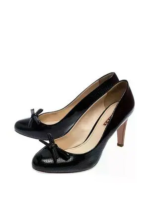 Prada 2023 90mm Bow-embellished Pumps