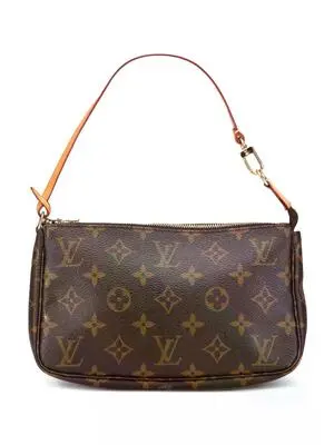 LOUIS VUITTON 2000 Monogram Pochette Accessoires - Brown