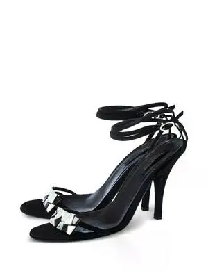 SERGIO ROSSI Vintage 105mm Suede Sandals