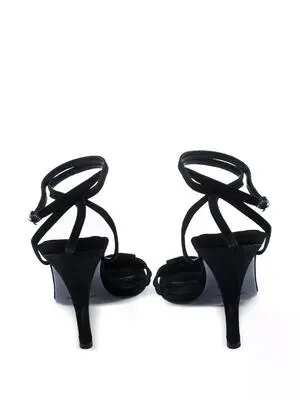 SERGIO ROSSI Vintage 105mm Suede Sandals