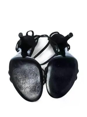SERGIO ROSSI Vintage 105mm Suede Sandals