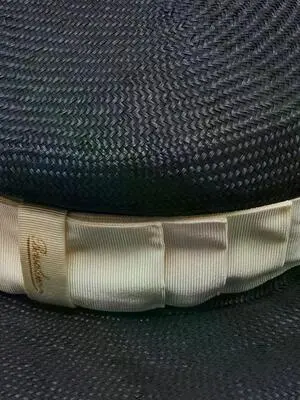 Borsalino Wide-brim Straw Hat