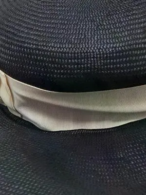 Borsalino Wide-brim Straw Hat