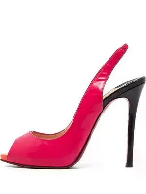 CHRISTIAN LOUBOUTIN 115mm Leather Heeled Pumps - Pink