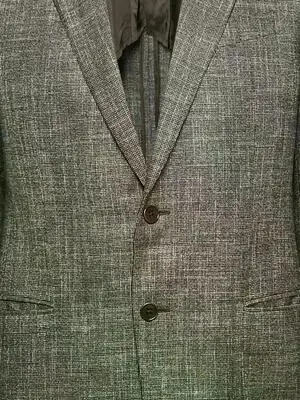 ARMANI Single-breasted Textured Blazer
