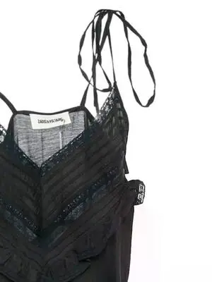 Zadig&Voltaire Lace-trim Asymmetrical Dress