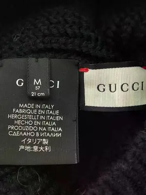 Gucci Guccy Crystal-embellished Beanie