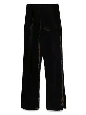 Gucci 2000s Velvet Trousers - Brown
