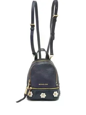 Michael Kors Floral Leather Backpack