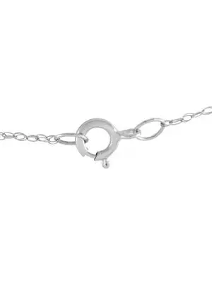 LB EXCLUSIVE 14kt White Gold Peridot Pendant Necklace