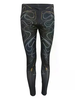 Alexander McQueen Zip-pattern Leggings