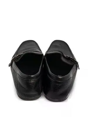 Versace Leather Loafers