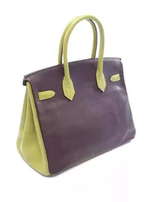 Hermès 2009 Birkin 30 Tote Bag - Purple