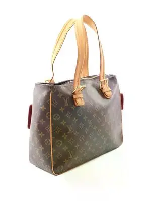 LOUIS VUITTON 2004 Monogram Leather Tote Bag