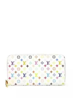 LOUIS VUITTON X Takashi Murakami 2011 Zippy Wallet - White