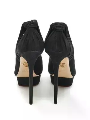 CHARLOTTE OLYMPIA 150mm Dolly Platform Pumps - Black