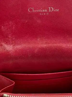 Dior Diorama Leather Wallet - Pink