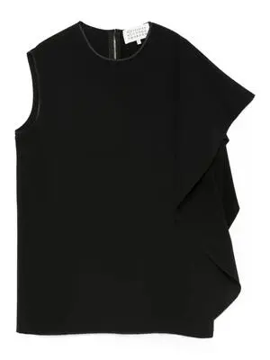 Mm6 Maison Margiela Asymmetrical Tops