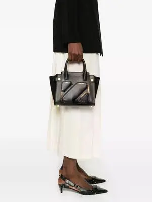 Off-White City Leather Tote Bag - Black
