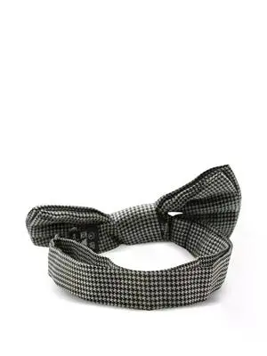 Dolce & Gabbana Houndstooth Bow Tie