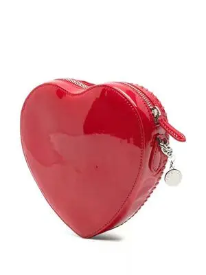 Stella McCartney Falabella Heart-shaped Crossbody Bag - Red