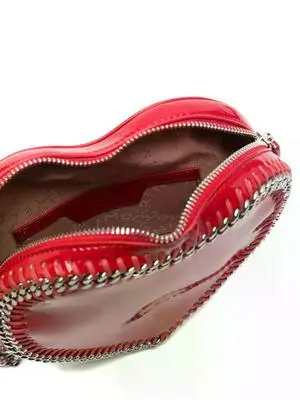 Stella McCartney Falabella Heart-shaped Crossbody Bag - Red
