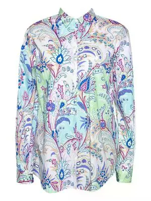 Etro Paisley-motif Shirt - Blue