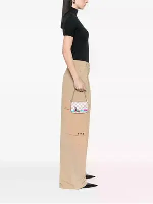 LOUIS VUITTON Damier Azur Illustre Transatlantic Mini Pochette Accessories Handbag - Multicolour