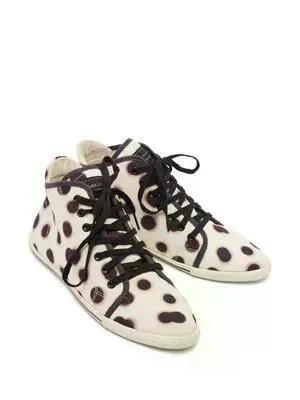 Marc Jacobs Polka-dot High-top Sneakers
