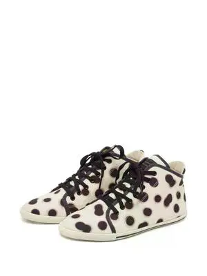 Marc Jacobs Polka-dot High-top Sneakers